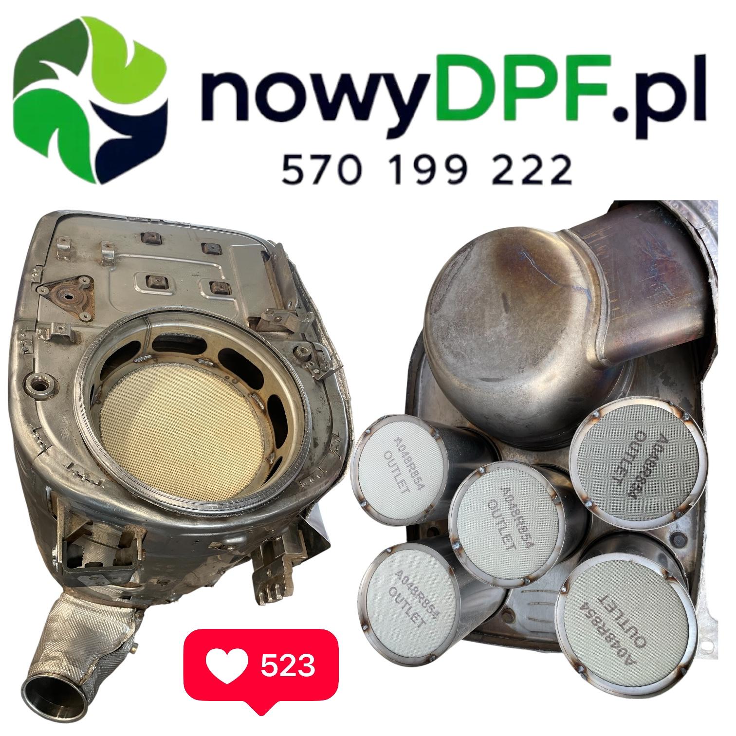 The discussed catalyst (part no. 2300752RN, DAF 106 “low-deck” version ...